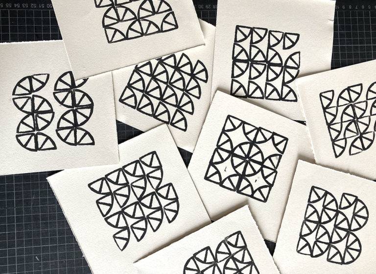 Block Print Challenge - Highland Print Studio