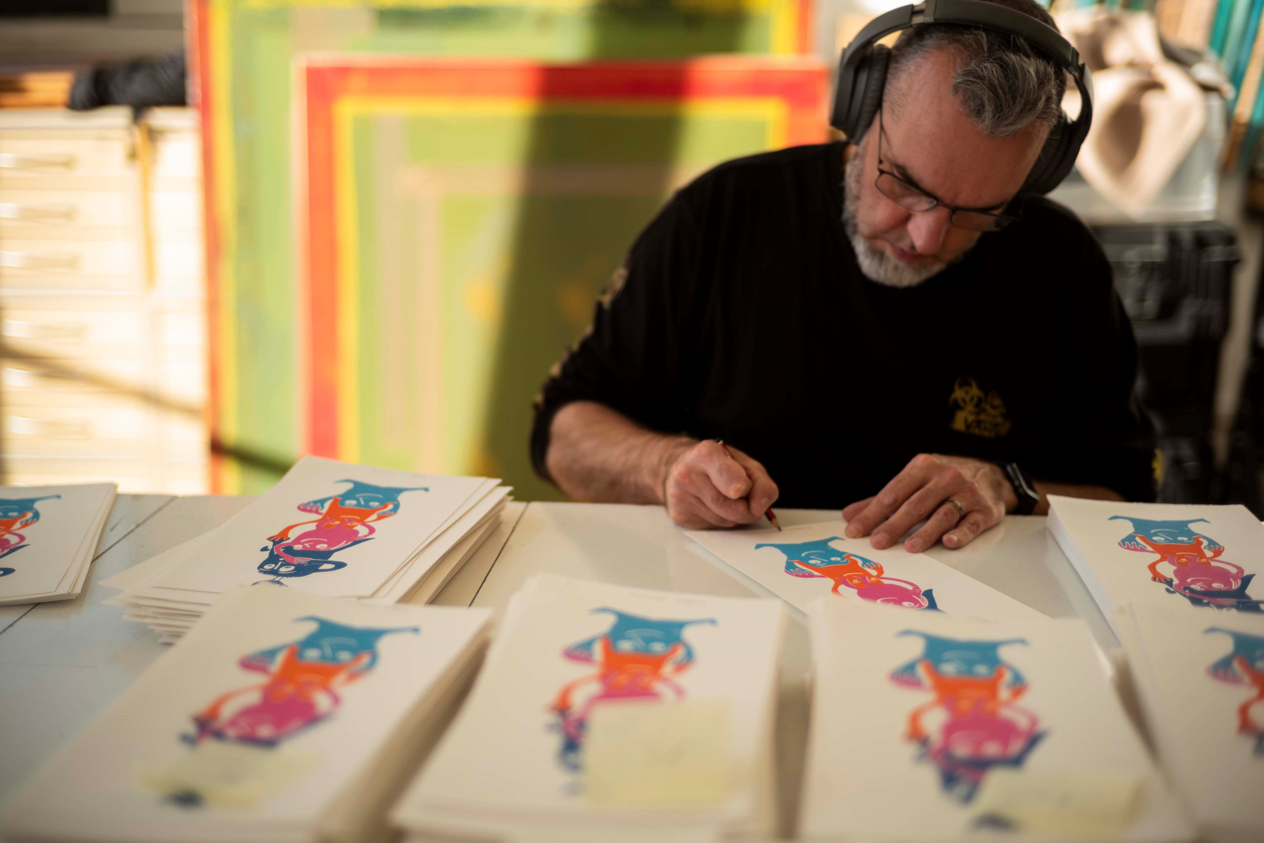 Fabric Lenny: Here and Now - Highland Print Studio